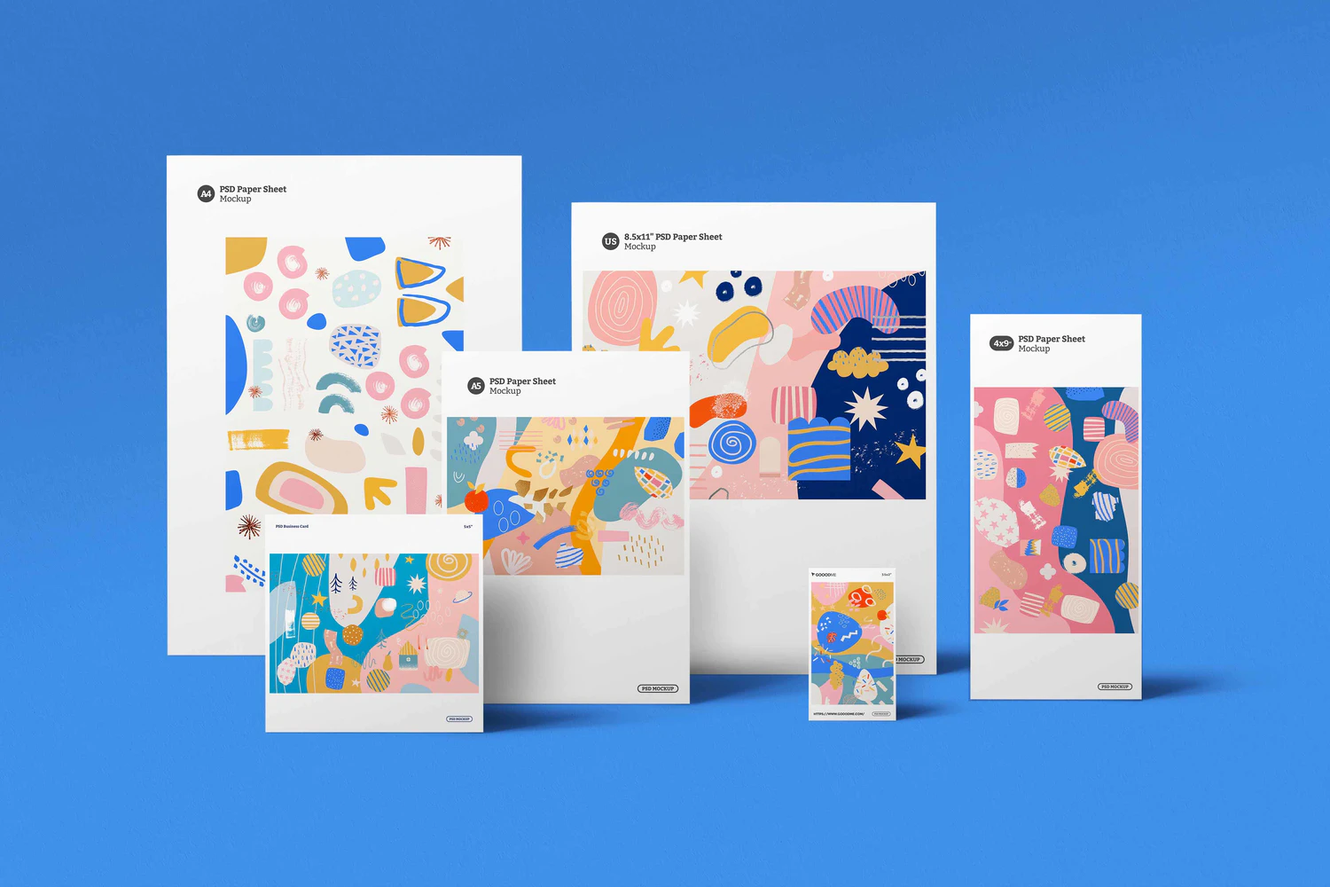 3056 24款文创品牌产品延展VI设计PSD样机模板 _ 果觅网（gooodme）